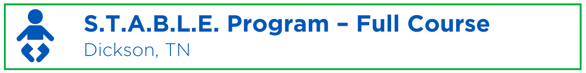 The S.T.A.B.L.E. Program - Full-Length Provider Course - The Pediatrix ...
